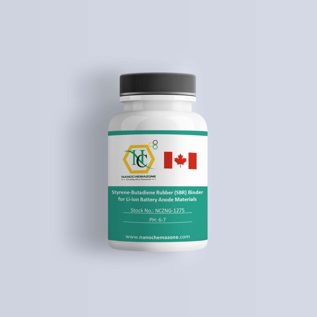 Styrene-Butadiene Rubber (SBR) Binder for Li-ion Battery Anode ...